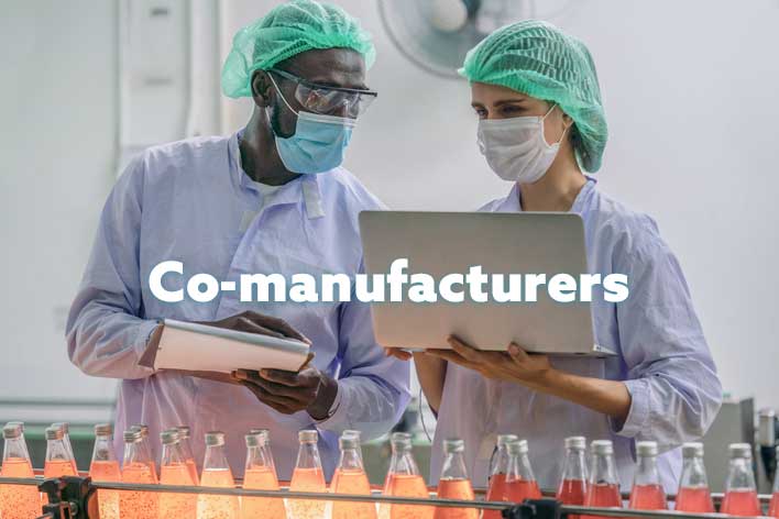 Co-manufacturers — TraceGains